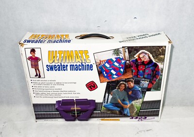 Ultimate Sweater Machine for sale | eBay