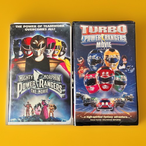 Lot 2 Power Rangers Movie VHS Bundle Turbo Ivan Ooze Maligore Divatox ...