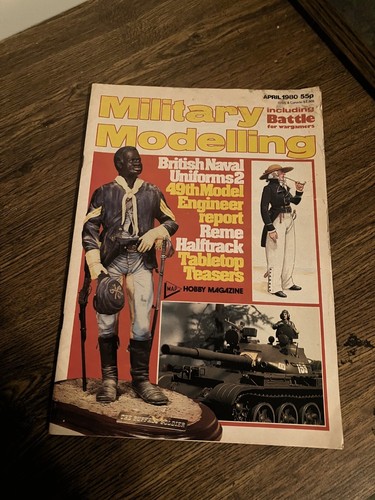 Vintage Back Issue of Military Modelling Magazine - April 1980 | eBay