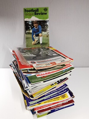 Football Fixture Programme Collections & Bulk Lots Memorabilia for sale ...