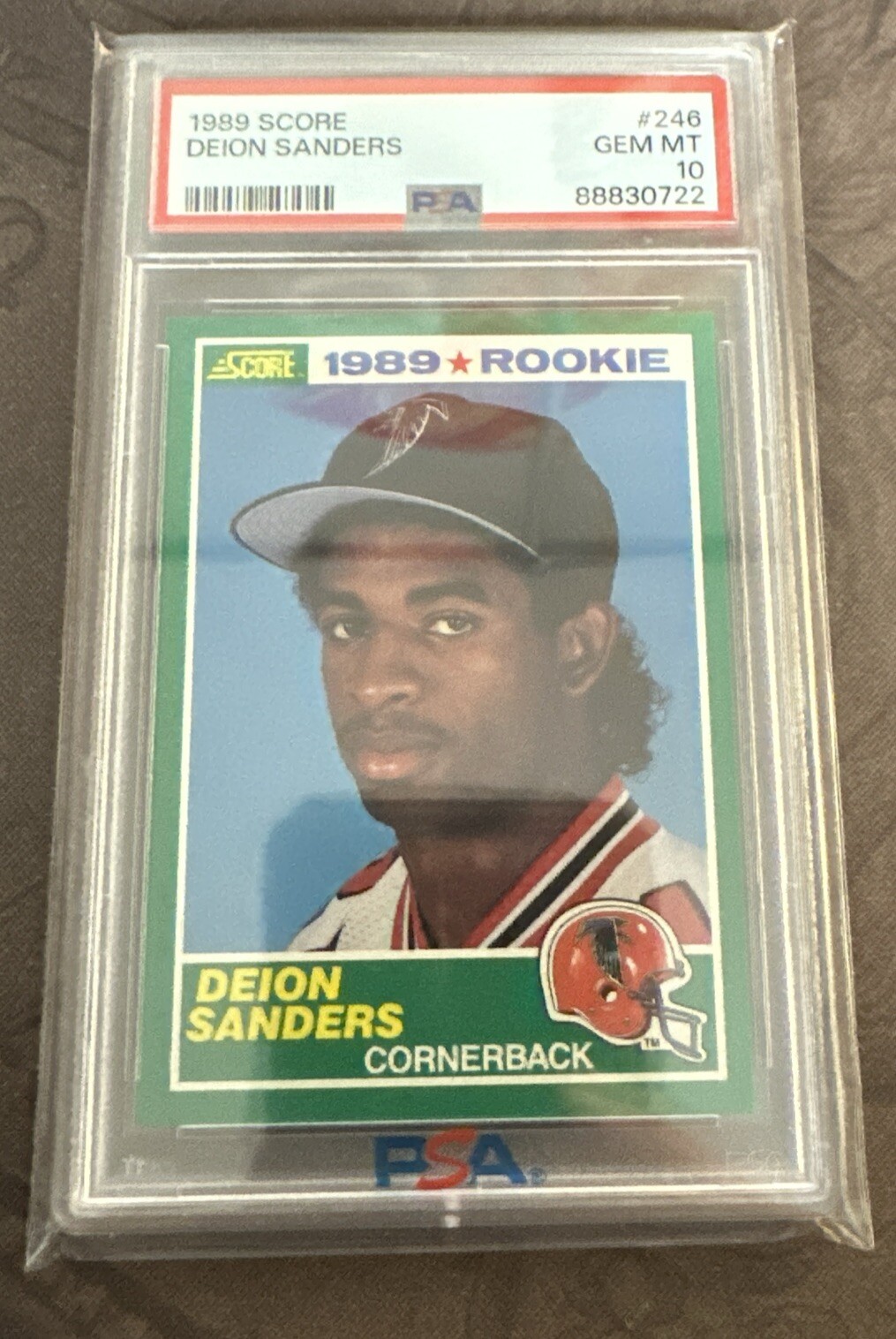 Deion Sanders 1989 Score #246 Base Price Guide - Sports Card Investor