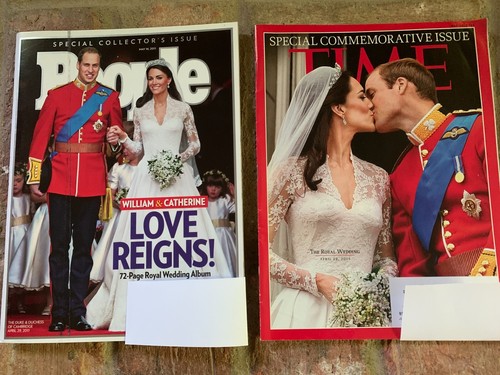 LOT People & TIME Magazine Prince William & Catherine Royal Wedding May ...