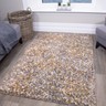 Ochre Mustard Grey Gold Rugs Small Extra Large Marble Floor Carpets ...