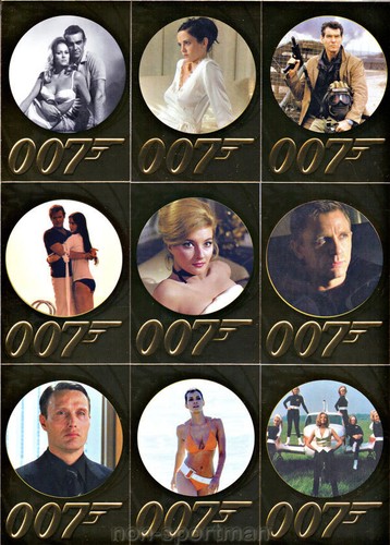 JAMES BOND 50TH ANNIVERSARY SERIES 1 SET OF 99 CARDS | eBay