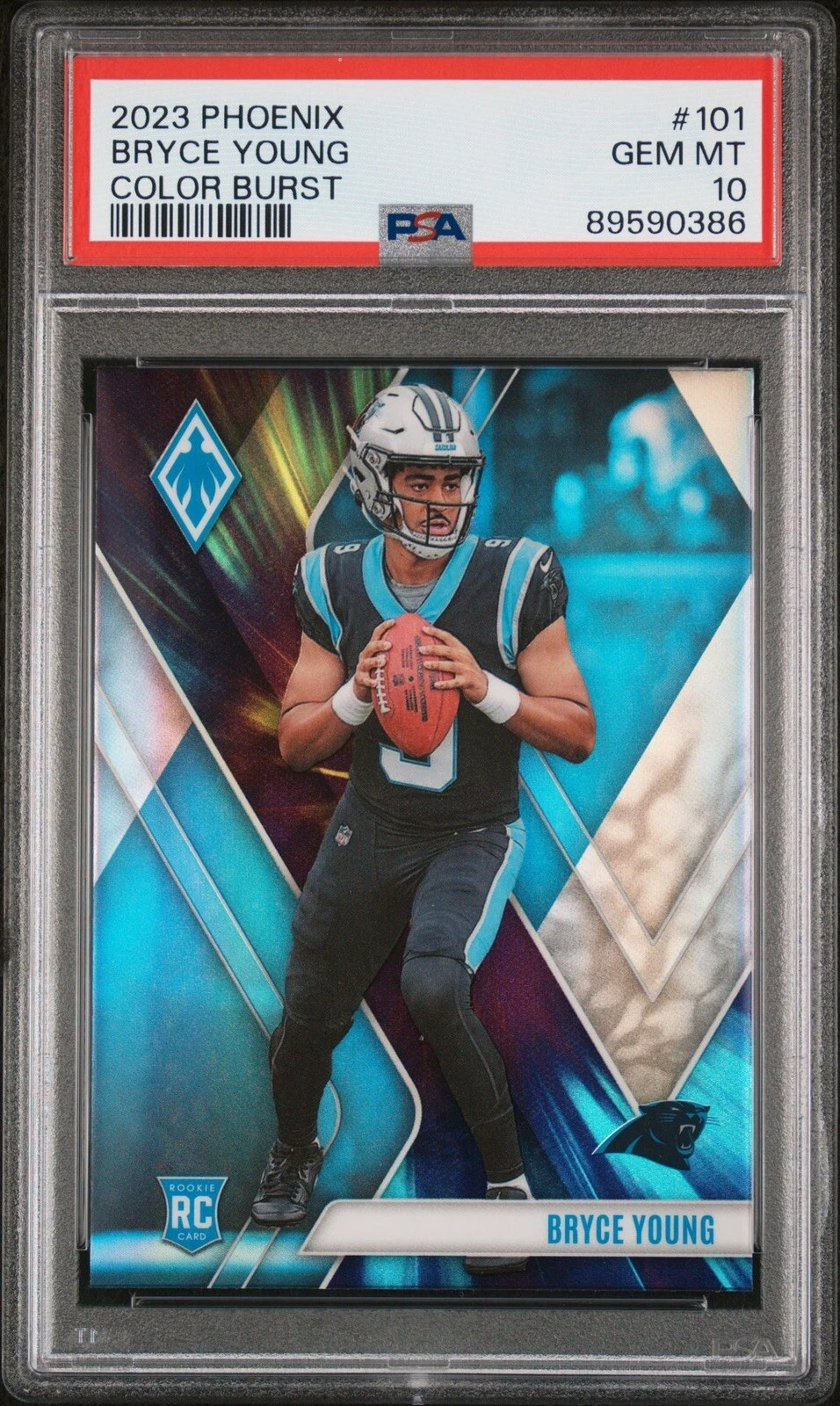 Bryce Young 2023 Phoenix #101 Color Burst Price Guide - Sports Card ...