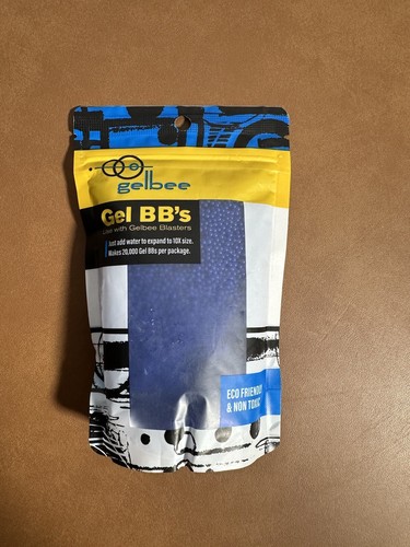 Gelbee 20 000 Gel BB's for Gel Blasters - Blue - Eco Friendly Non Toxic ...