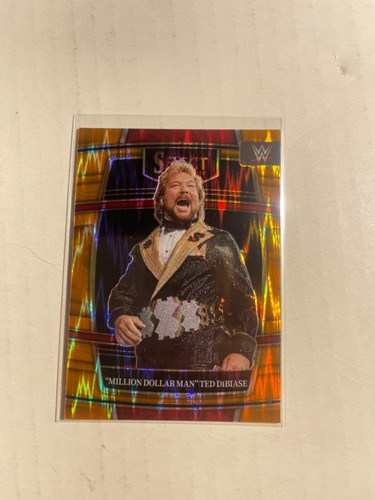 2022 Panini WWE Select TED DIBIASE Orange Flash Card | eBay