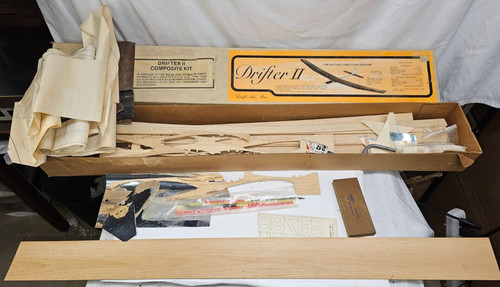 Craft-Air "Drifter II", Remote Control Model Airplane - Sailplane Kit ...