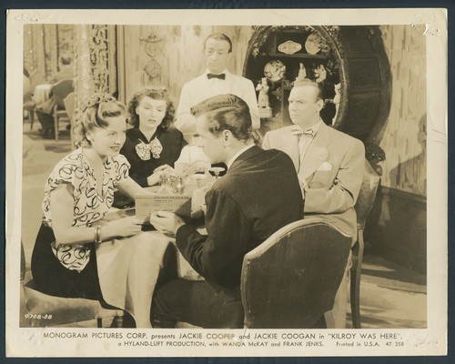 Kilroy Was Here JACKIE COOPER JACKIE COOGAN PAT GOLDIN WANDA MCKAY ...