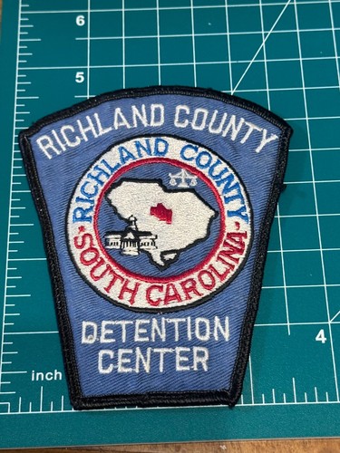 Richland County South Carolina Detention Patch | eBay