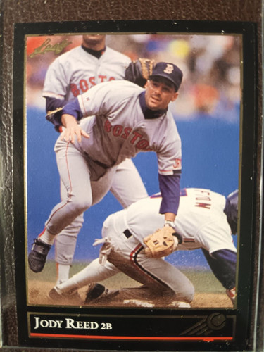 JODY REED RED SOX 1992 LEAF GOLD EDITION BASEBALL CARD #413 | eBay