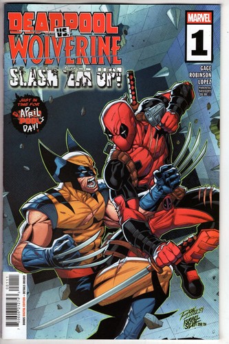 DEADPOOL VS WOLVERINE SLASH EM UP #1 | eBay