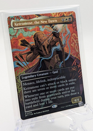 MtG - Ketramose, the New Dawn (Showcase) - Aetherdrift (Foil 350) | eBay