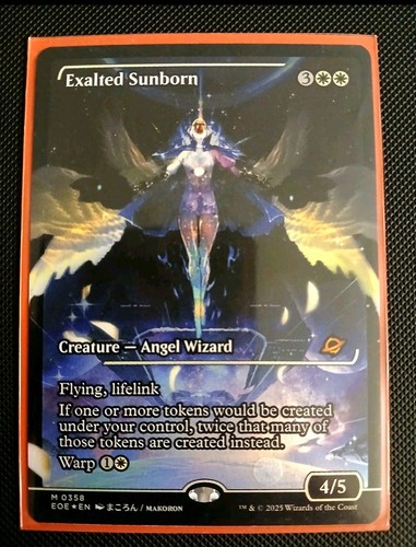 Exalted Sunborn (Edge of Eternities) (Showcase foil) MTG | eBay