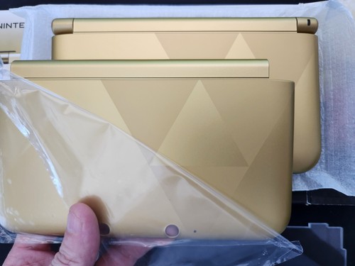 Nintendo 3DS XL Triforce Zelda Between Worlds OEM Original Replacement ...