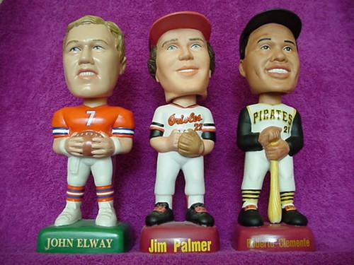 John Elway Bobbing Nodder Head SAM | eBay