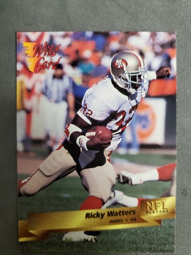 1993 Wild Card Ricky Waters #P-20 Promo Card | eBay