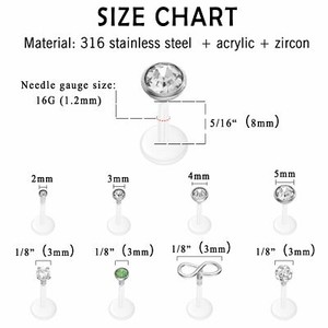 Lip Ring Gauge Size Chart - Infoupdate.org