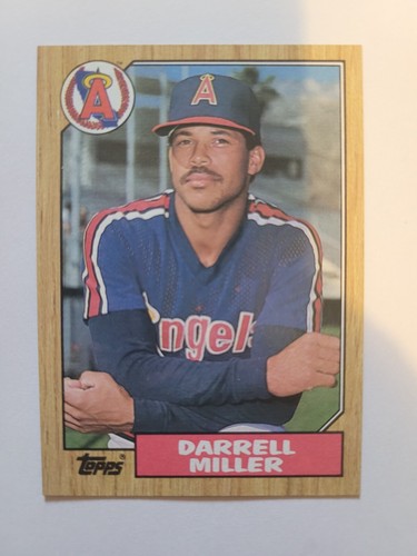 1987 TOPPS DARRELL MILLER #337 NM | eBay