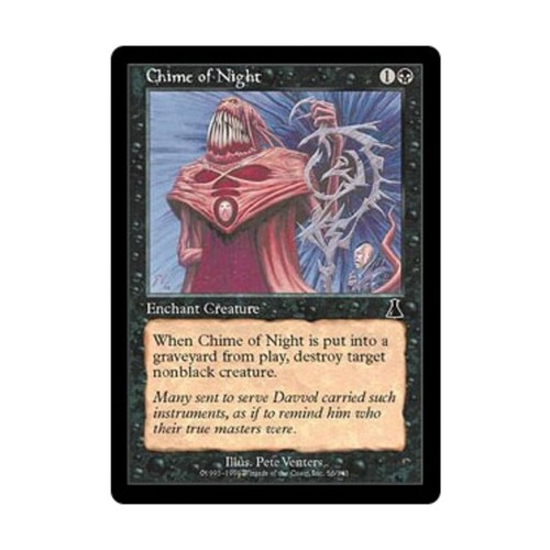 WOTC MtG Urza's Destiny Chime of Night (C) (Foil) EX | eBay