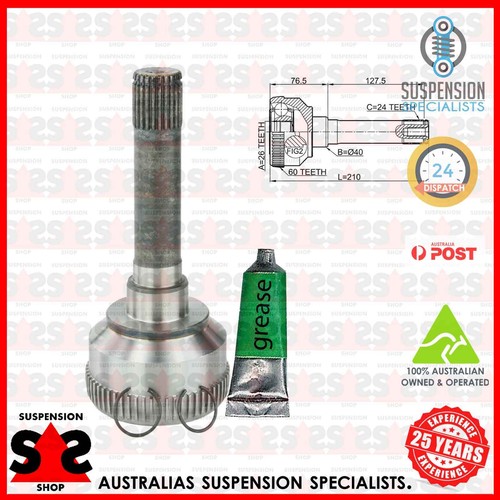 Front Axle Joint Kit, Drive Shaft Suit LAND ROVER Defender 2.5 Td5 4x4 ...