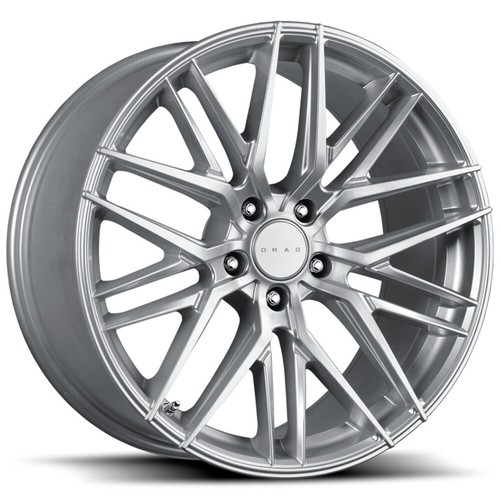 Drag DR-77 16x7 5x100/5x114.3 +40et 73 Silver Full Painted Wheels | eBay
