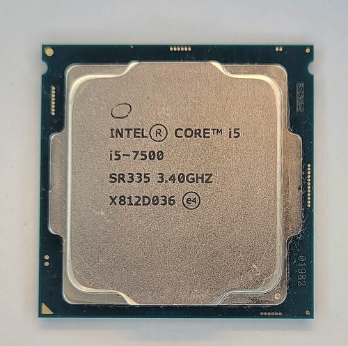 Intel Core i5-7500 - 3.4 GHz Core i5 7th Gen. Processor SR335 | eBay