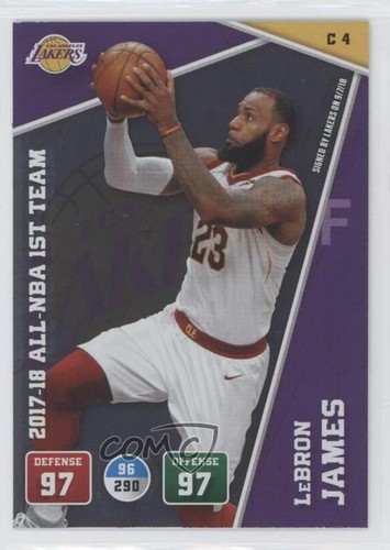2018-19 Adrenalyn XL Blank Activation Code Box LeBron James #C4 | eBay