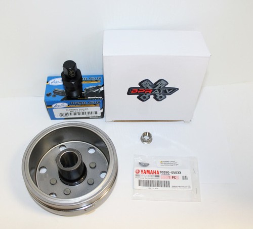 BPRATV Yamaha Banshee Lighten Flywheel Motion Pro Puller TITANIUM Nut ...