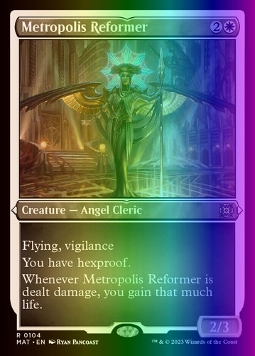 MTG Metropolis Reformer (104/230) March of the Machine The Aftermath LP ...