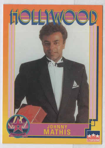 Johnny Mathis Hollywood Walk Of Fame Trading Card #22 NEW/UNCIRCULATED ...