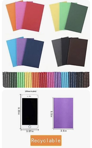 45 Pack Mini Notebooks Bulk, Small Pocket Notebook Set, Colorful ...