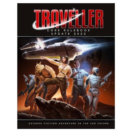 Traveller RPG 2022 Core Rulebook Update 2022 by Mongoose Publishing ...