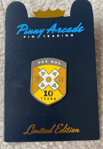 Pinny Arcade PAX Aus 2014 10 Year Anniversary Limited Edition LE Shield ...