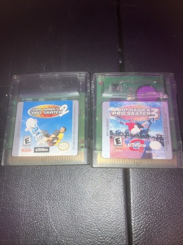 Tony Hawk's Pro Skater 2&3 Lot Nintendo GameBoy Color GBC 47875802292| eBay