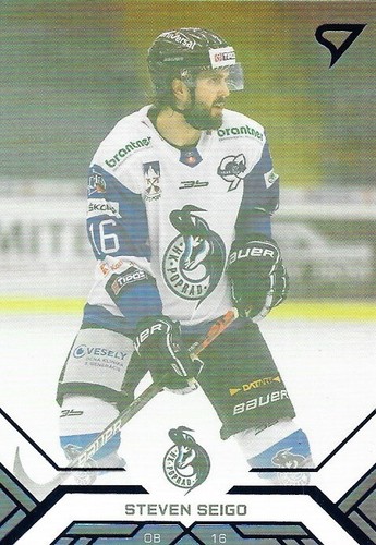 Steven Seigo, 20-21 slovak set Blue /199, Glasgow Clan (EIHL) UK | eBay