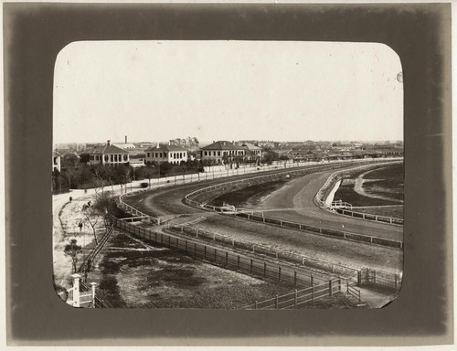 c.1880's PHOTO CHINA - RACECOURSE AND CITY SHANGHAI - NICE TONES | eBay