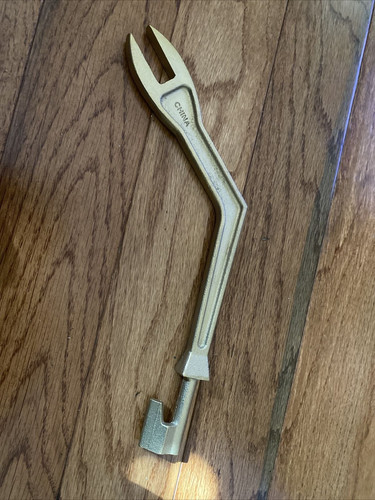 Jones Stephens JSC Brass Water Meter Key 11-5/8 Combo Wrench M07002 | eBay