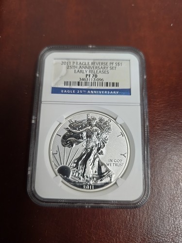 2011 P NGC PF70 REVERSE Proof - 1 oz Silver American Eagle SAE US $1 ...