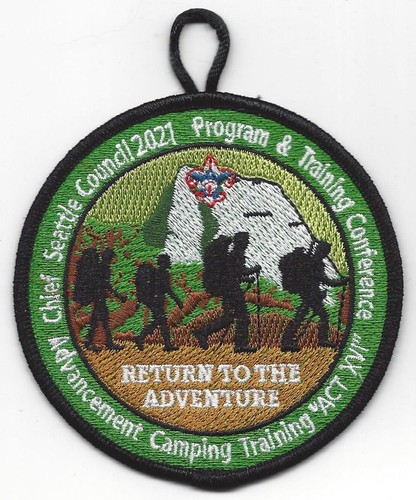 Chief Seattle Council - 2021 Program & Training Conference patch | eBay