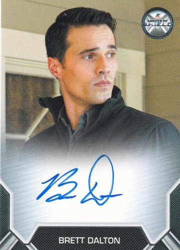 Agents of Shield Autograph Trading Card Brett Dalton as Agent Grant ...
