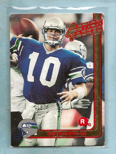 DAN McGWIRE - 1991 Action Packed Update "Rookie" - #12 - Seahawks | eBay