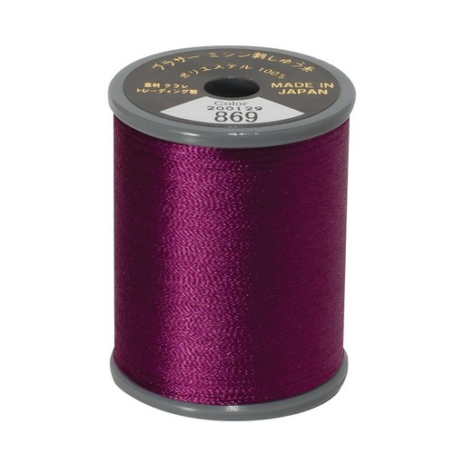 Polyester 50 Brother Embroidery Thread 869 New! - Each Spool is 328 ...