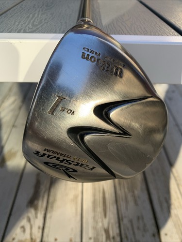 Wilson Deep Red Fat Shaft Driver Grafalloy ProLite Regular Flex | eBay