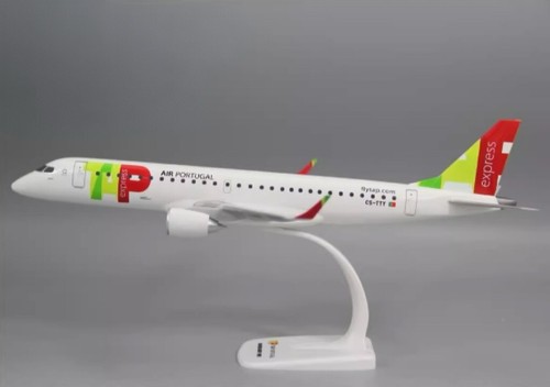 Herpa 1/100 TAP Air Portugal Embraer ERJ-195 E195 Airplane Model Reg ...