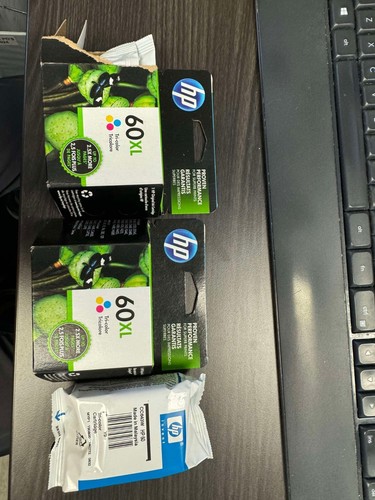 HP 60XL Tri-Color High Yield Ink Cartridge (CC644WN) | eBay