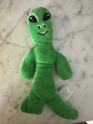 Small Vintage Green alien plush | eBay
