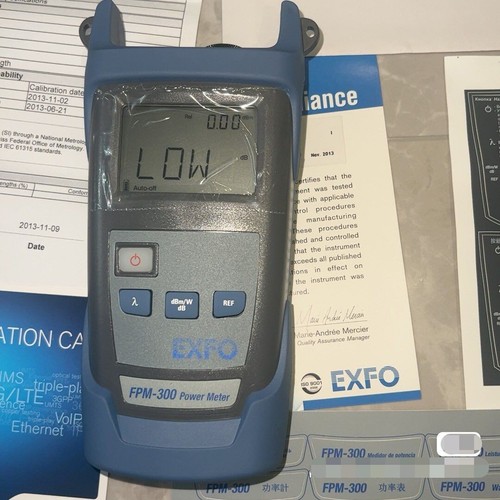 EXFO Fpm-300 Optical Fiber Power Meter FPM300 With Case for sale online ...