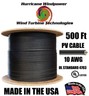 ADC Solar Panel PV Wire Spool Single-Insulated 10AWG 19-Strand 600V ...