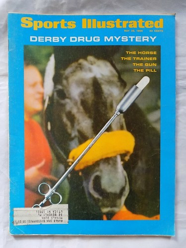 1968 Sports Illustrated Derby Drug Mystery The Horse-Trainer-Gun-Pill ...